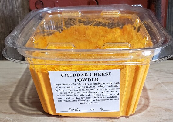 Cheddar Cheese Powder 8oz | Etsy
