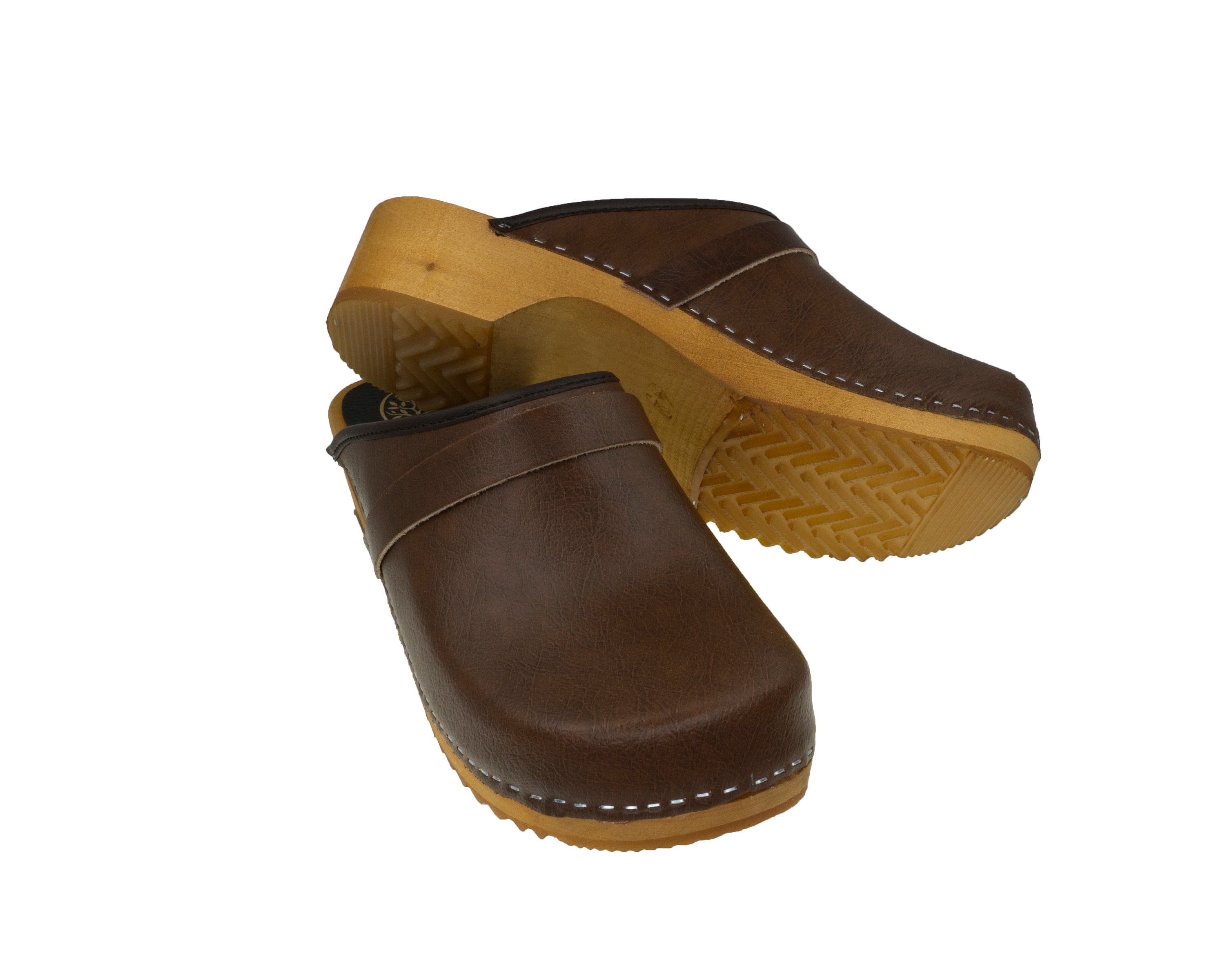 New Swedish Wooden Clogs / Natural and Eco Handmade Clogs / - Etsy