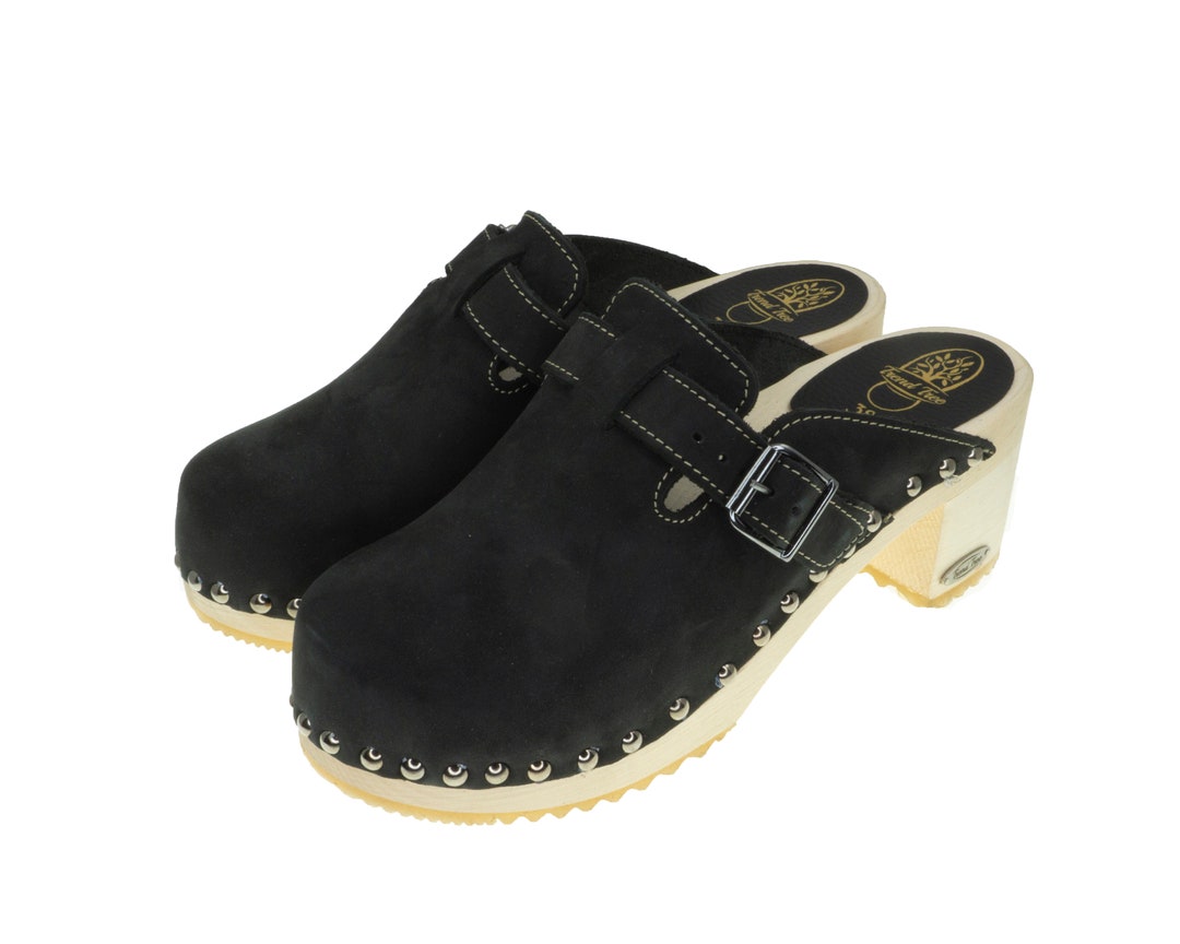 New Elegant Wooden Clogs / Natural and Eco Handmade Clogs / Moccasins ...
