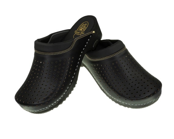 New Swedish Wooden Clogs / Natural and Eco Handmade Clogs / | Etsy