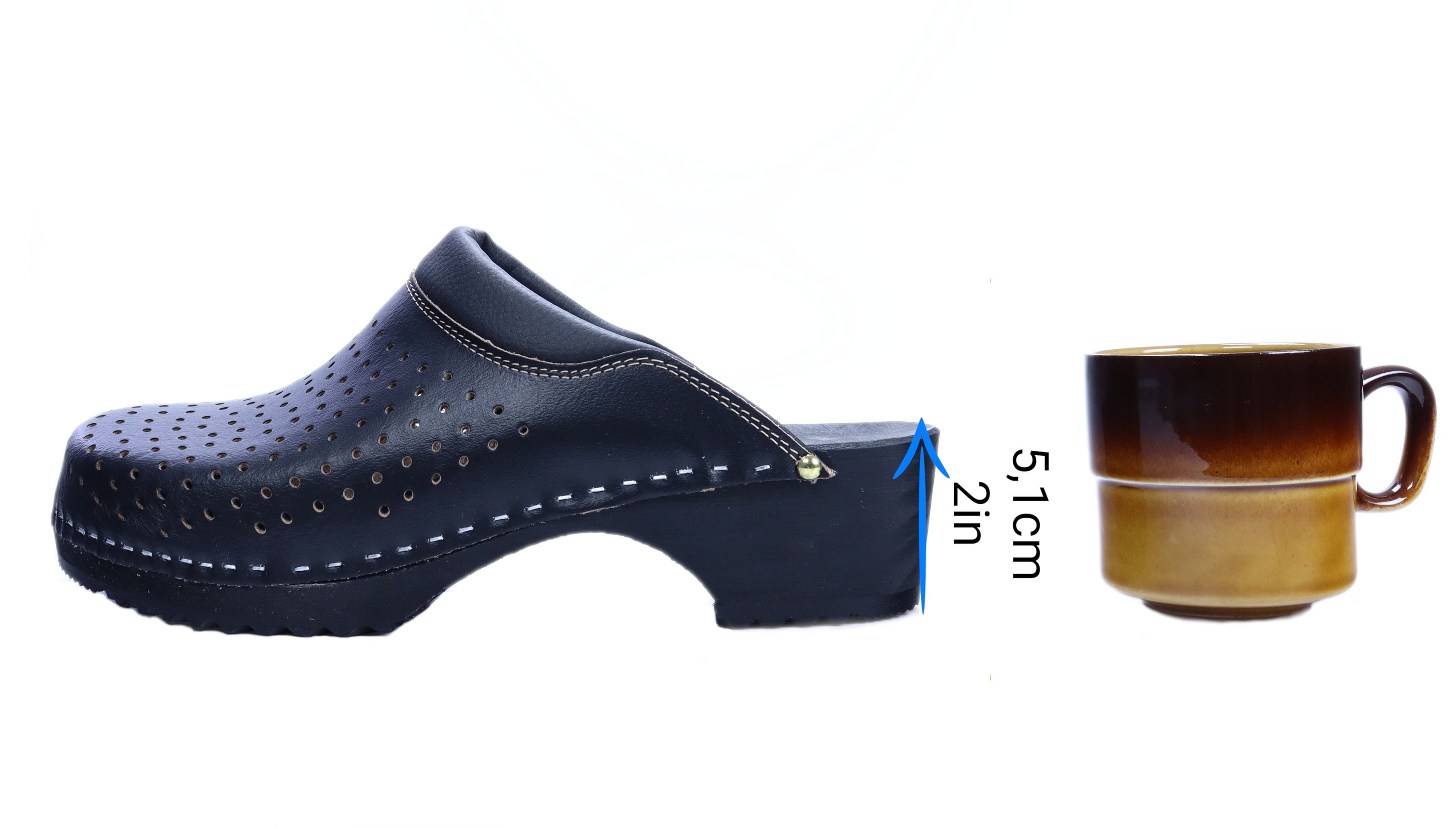 New Swedish Wooden Clogs / Natural and Eco Handmade Clogs / - Etsy