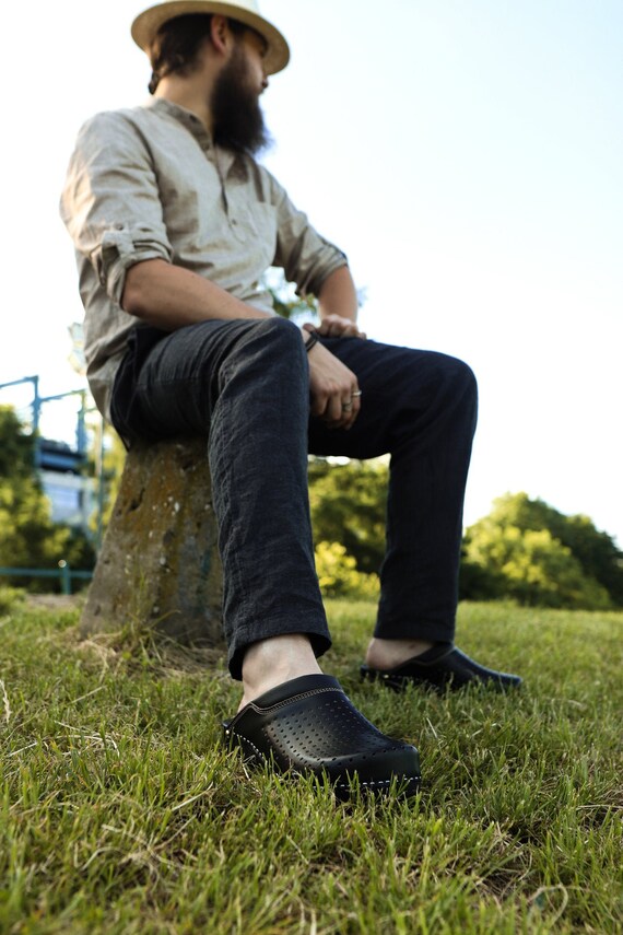 New Swedish Wooden Clogs / Natural and Eco Handmade Clogs / - Etsy