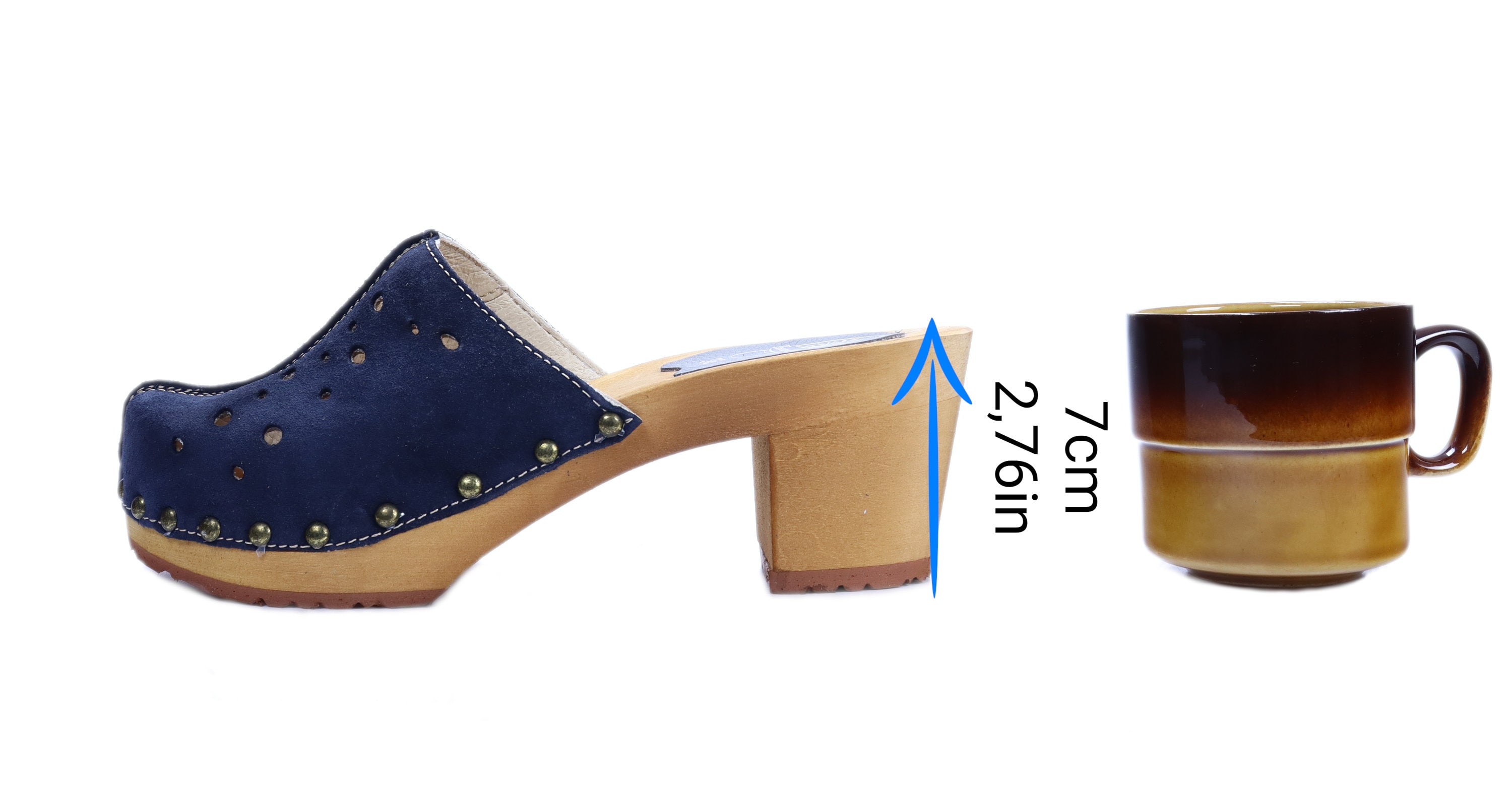 New Elegant Wooden Clogs / Natural and Eco Handmade Clogs / - Etsy