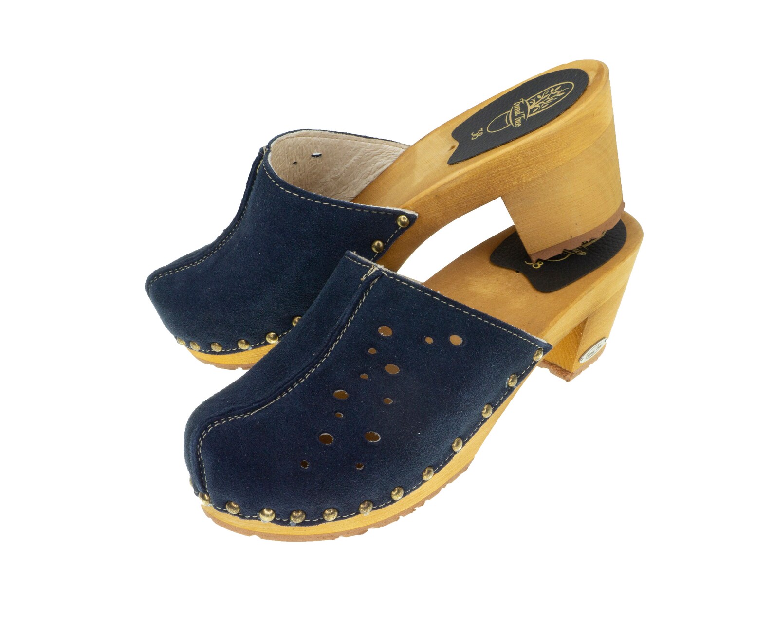 New Elegant Wooden Clogs / Natural and Eco Handmade Clogs / - Etsy