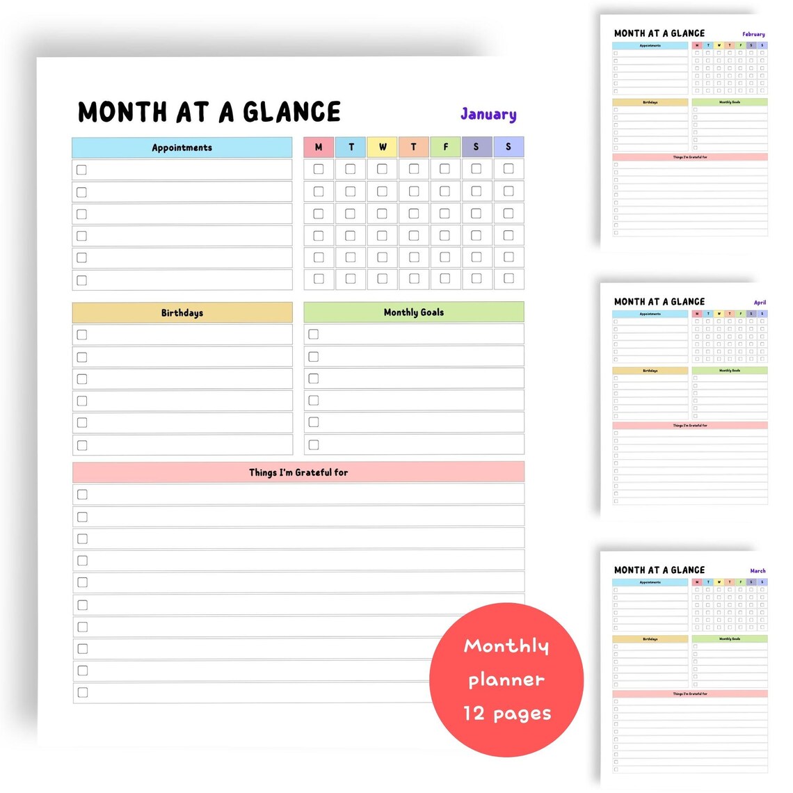 Printable ADHD Planner for Kids, Digital ADHD Resources Journal ...