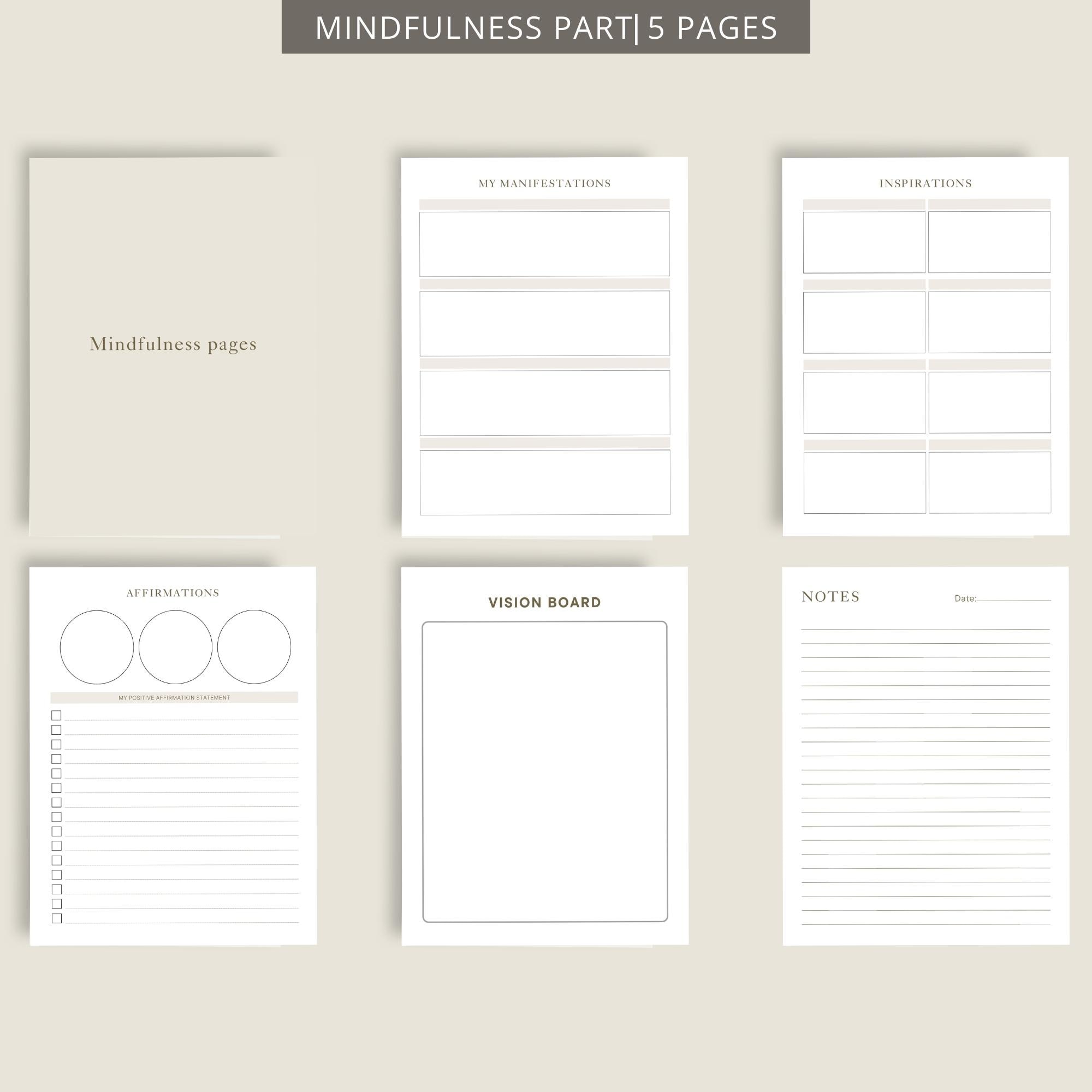 Digital Depression Journal, Printable Self Therapy Worksheets ...