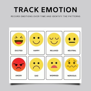 Printable Emotion Cards for Adults, Feeling Flash Cards, Therapy Tools ...