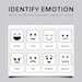 Printable Emotion Cards for Adults, Feeling Flash Cards, Therapy Tools ...