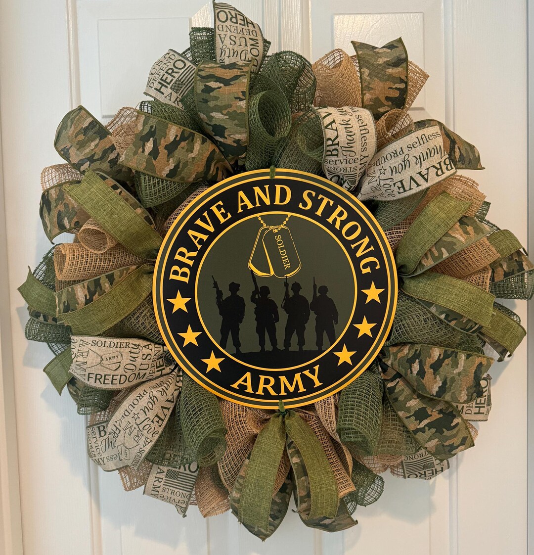 Army, Military, Hero, Brave, Cream Color - Etsy