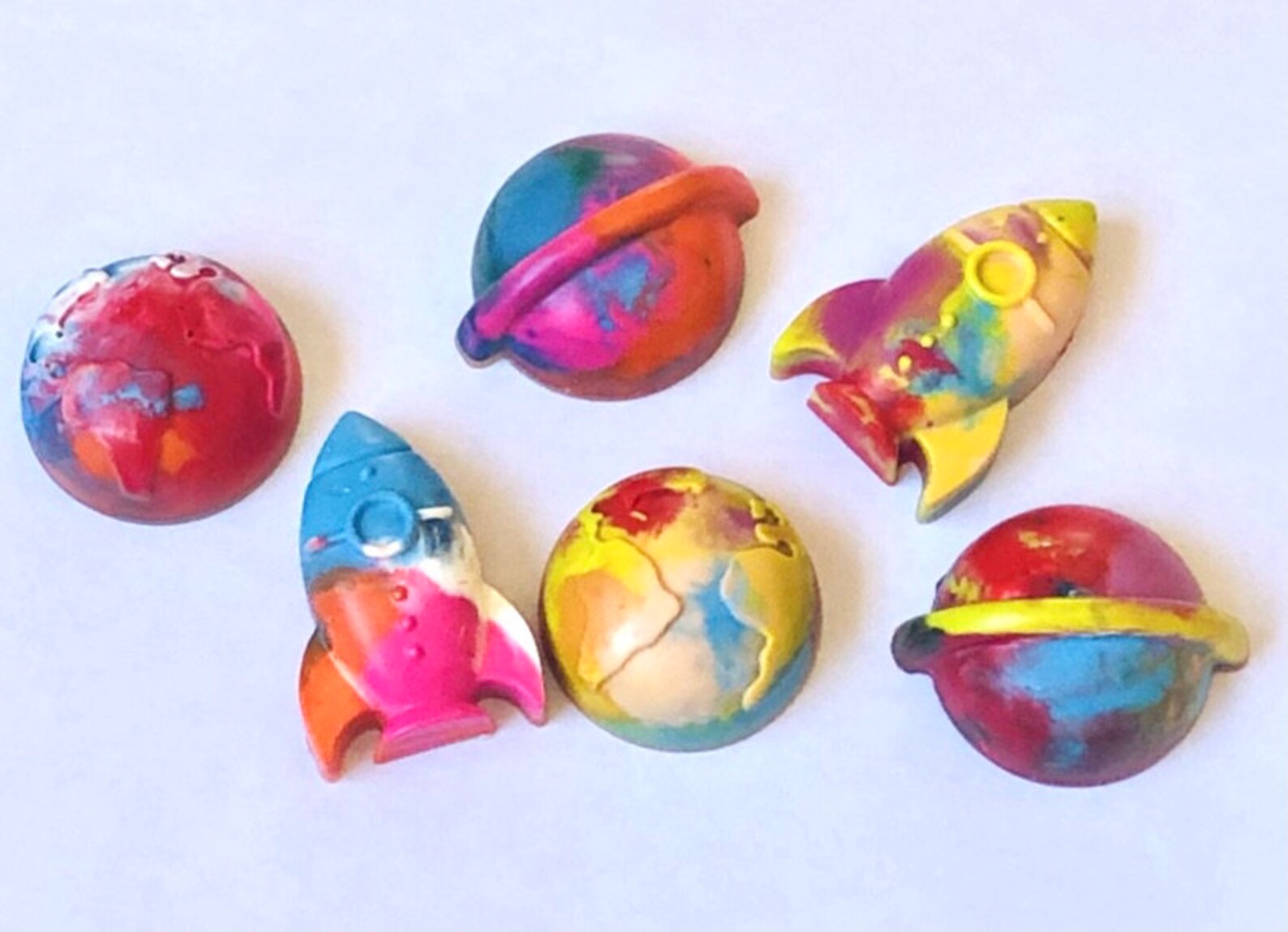 Personalized Kids Crayons. Space Crayons. Pack of 2 or 3. Party Favors ...