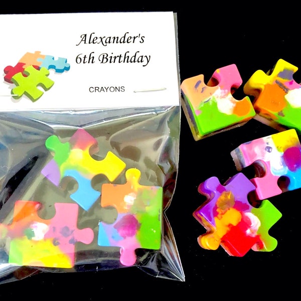 Kids Puzzle Party Favors - Etsy