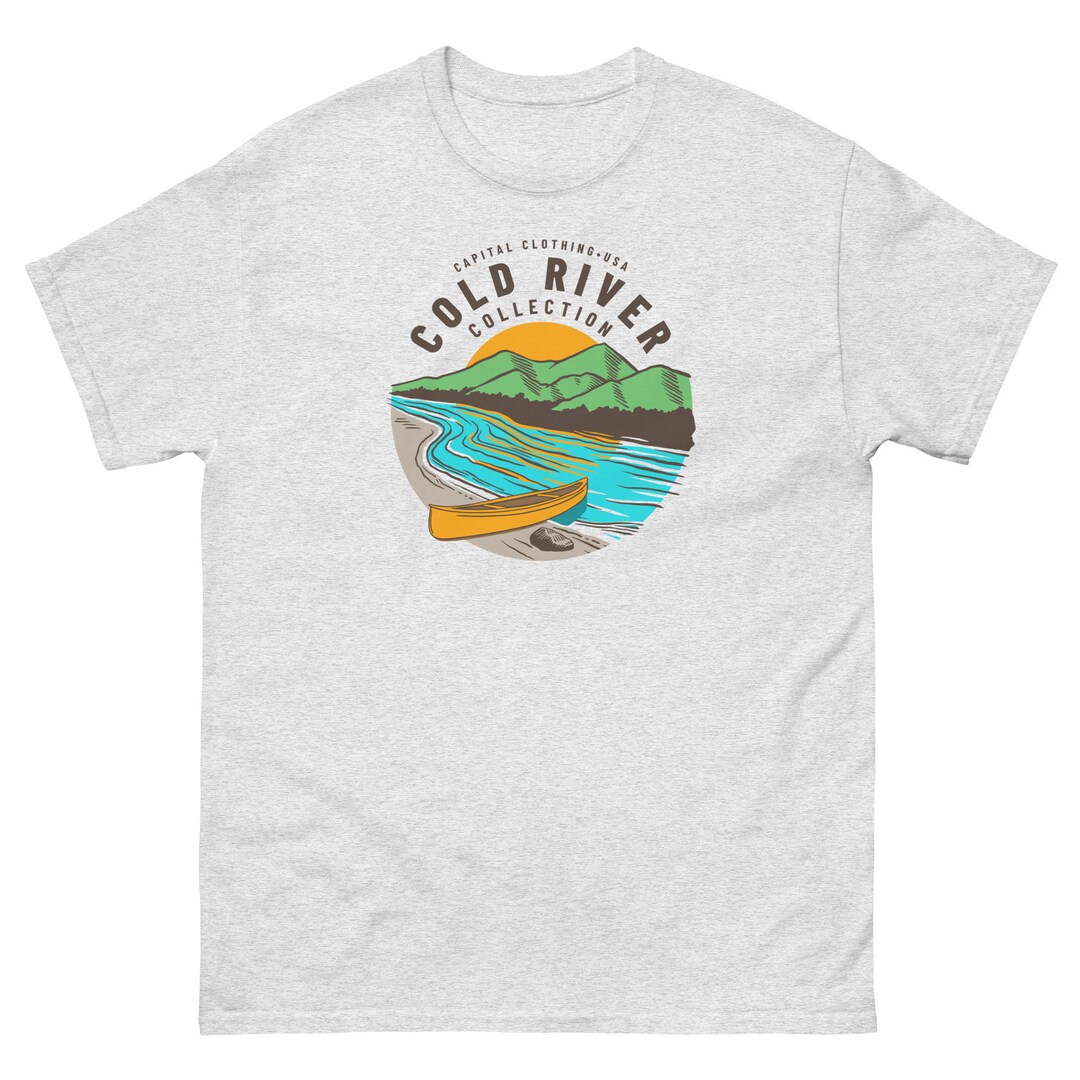 Capital Clothing USA Cold River Collection Mens Short Sleeve Shirt ...