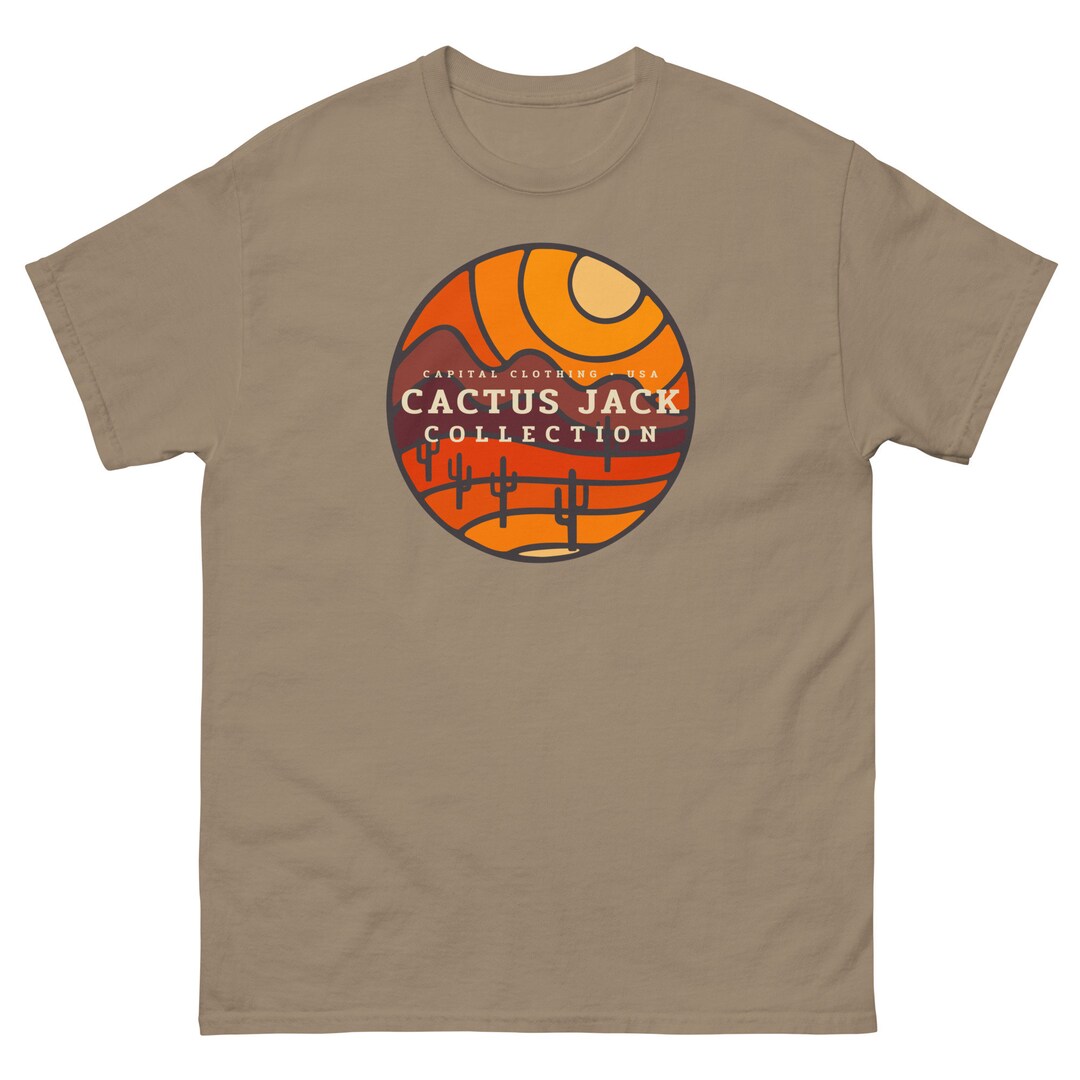 Capital Clothing USA Cactus Jack Collection Mens Short Sleeve Shirt ...