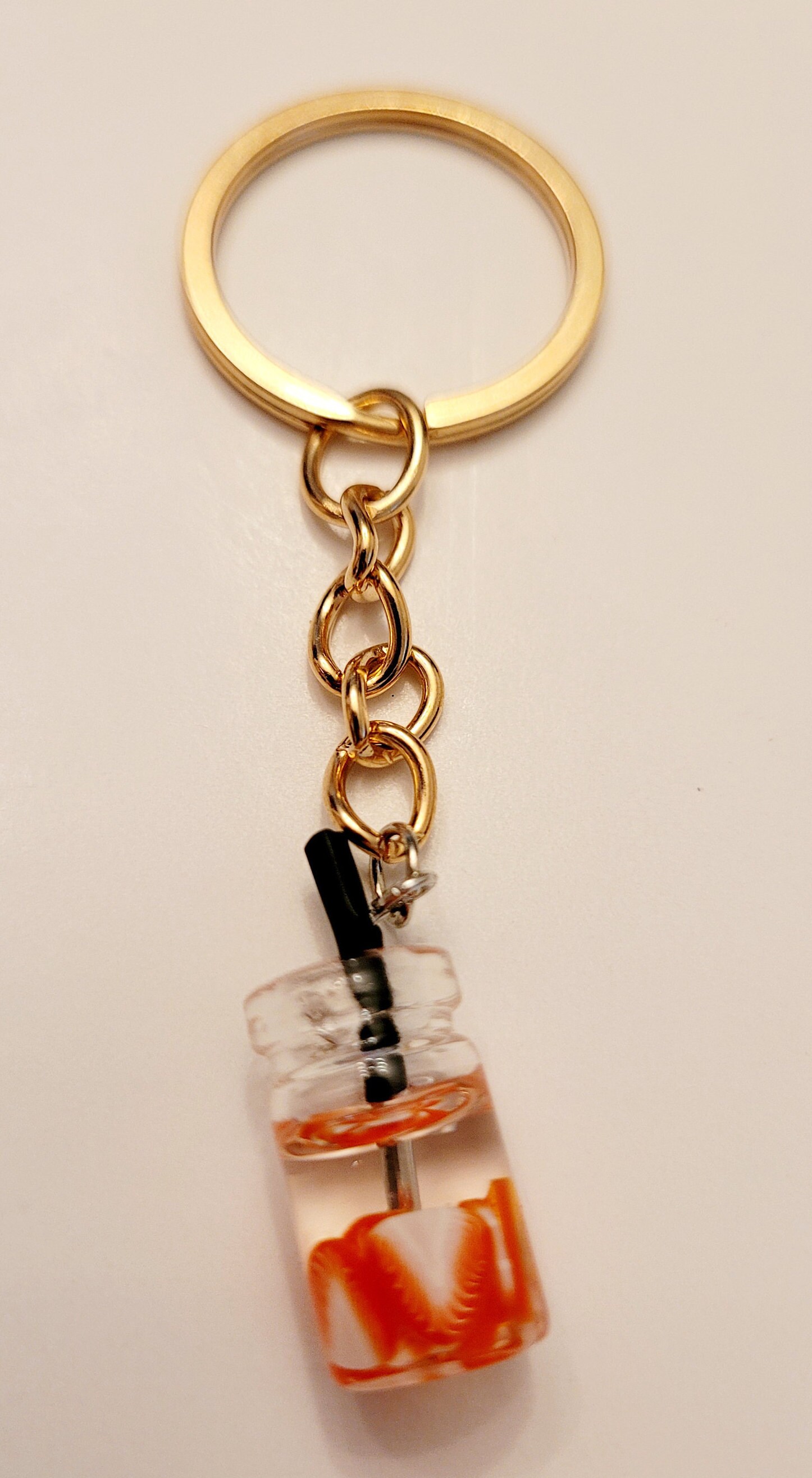 Fruit Water Key Chain Mini Drink Charm Mini Drink Keyring - Etsy Canada