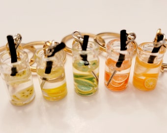 Citrus Keychain - Etsy