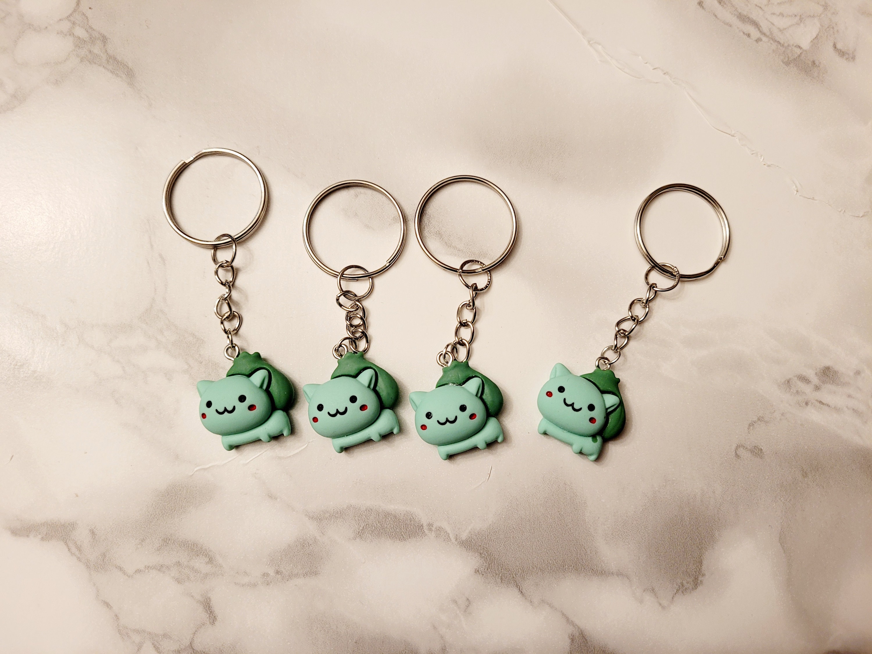 Cute Mini Dinosaur Keychain Kawaii Keychain - Etsy