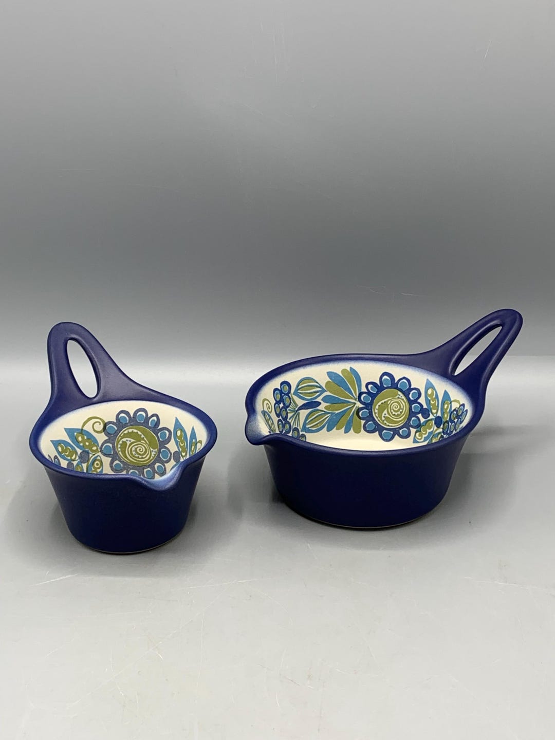 Figgjo Flameware Vulcanus a Set of Two 2 Decor Tor Viking, Designed by ...