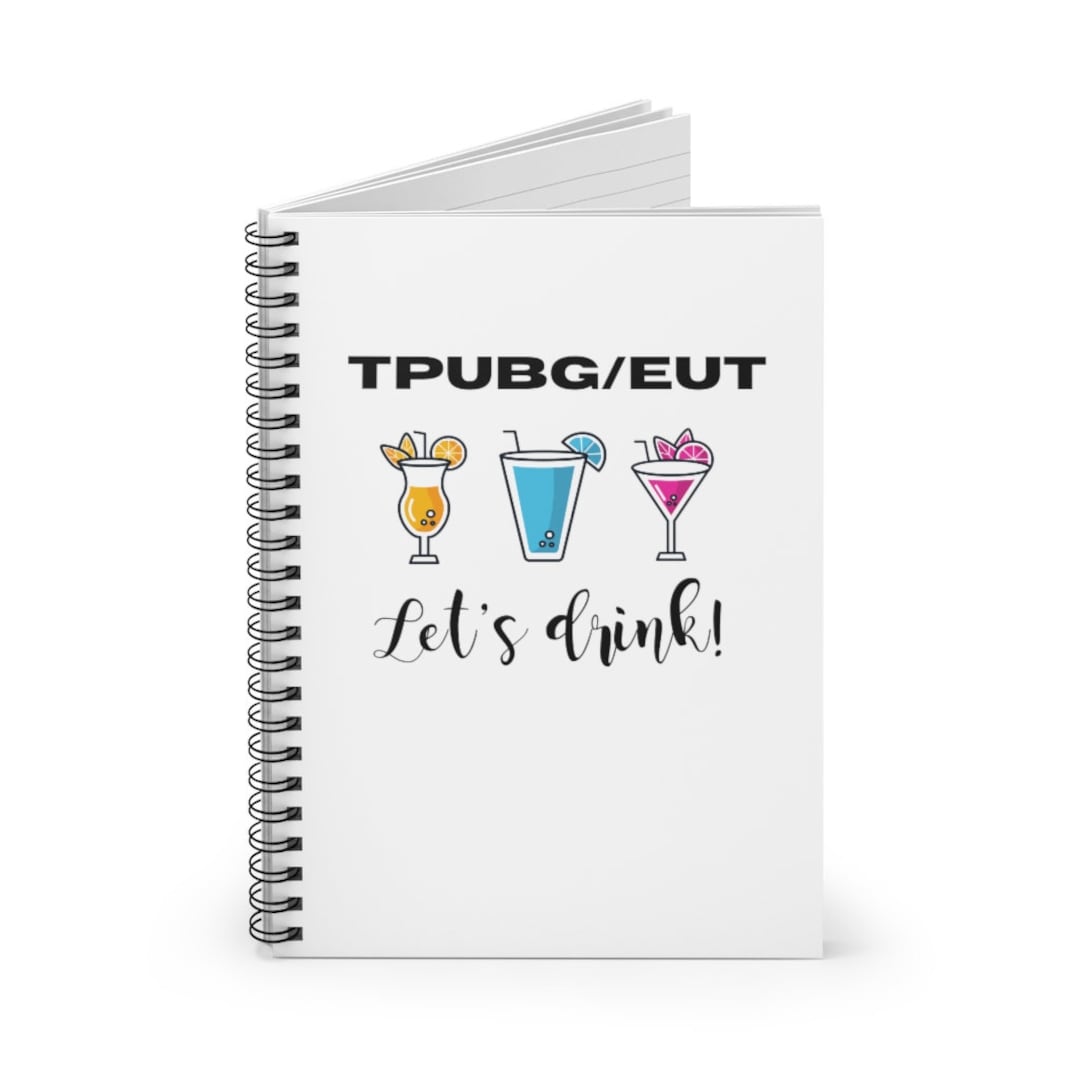 F It! Let's Drink! Spiral Notebook, Steno Notebook, Steno Briefs, Court ...