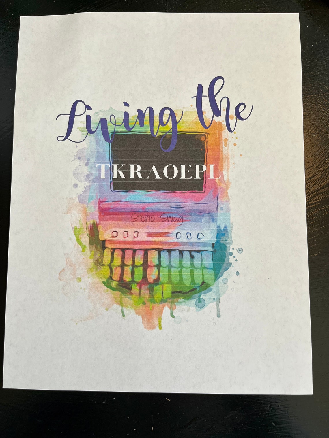 Printable Steno Student Planner Pages, Court Reporter, Captioner, Steno ...