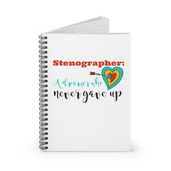 Stenographer Notebook