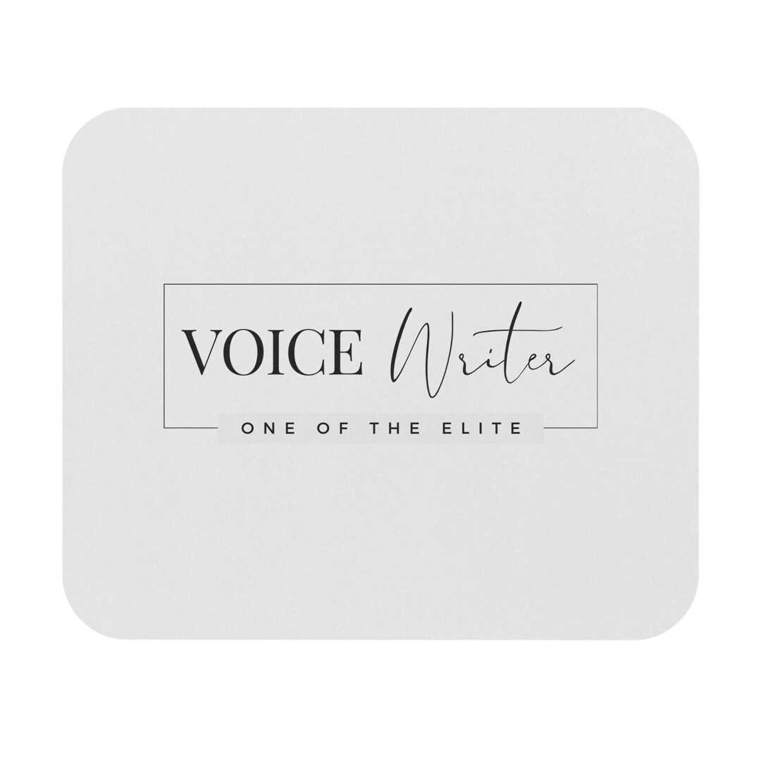 Voice Writer, Court Reporter, Captioner Mouse Pad (rectangle) - Etsy