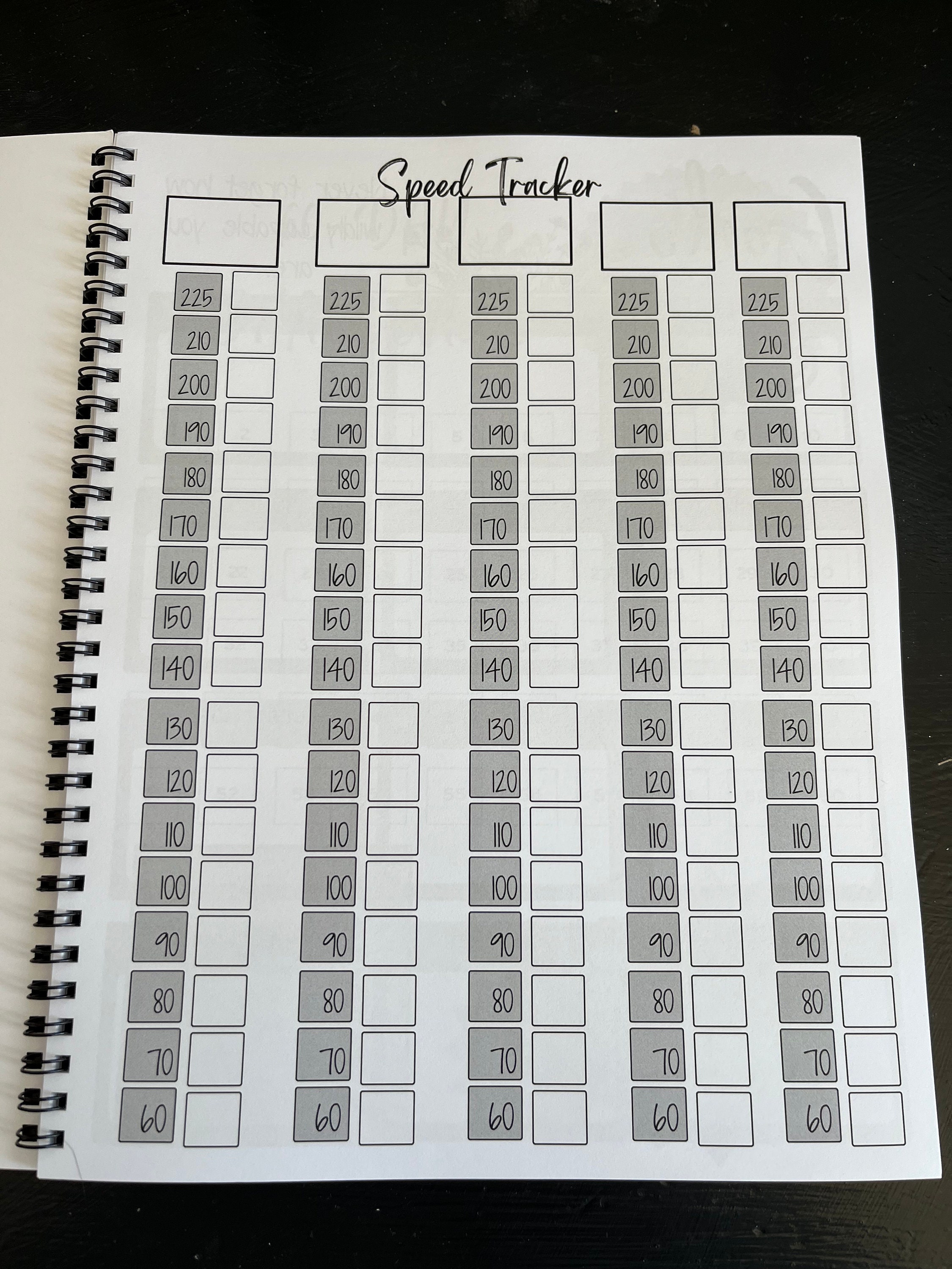 Steno Student Practice Planner, Court Reporter Student, Planner Pages ...