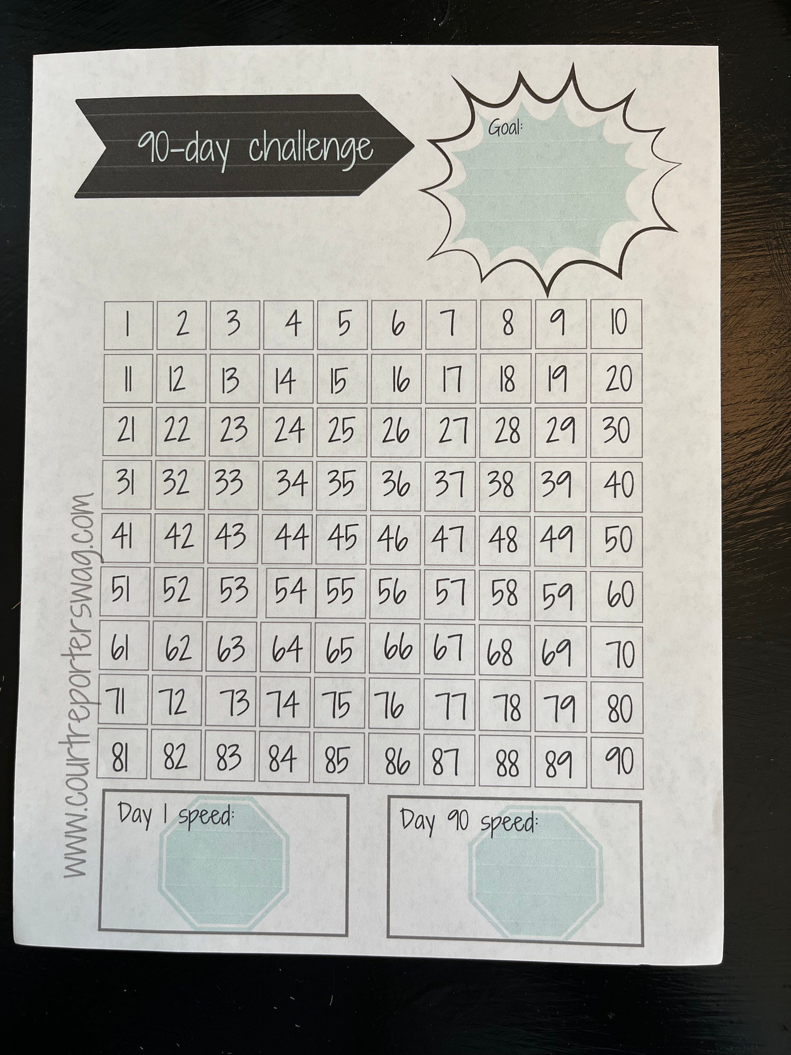 Printable Steno Student Planner Pages, Court Reporter, Captioner, Steno ...