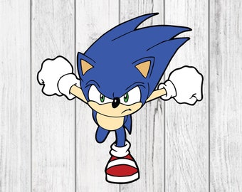 Shadow the Hedgehog Svg | Etsy