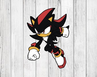 Shadow the Hedgehog - Etsy