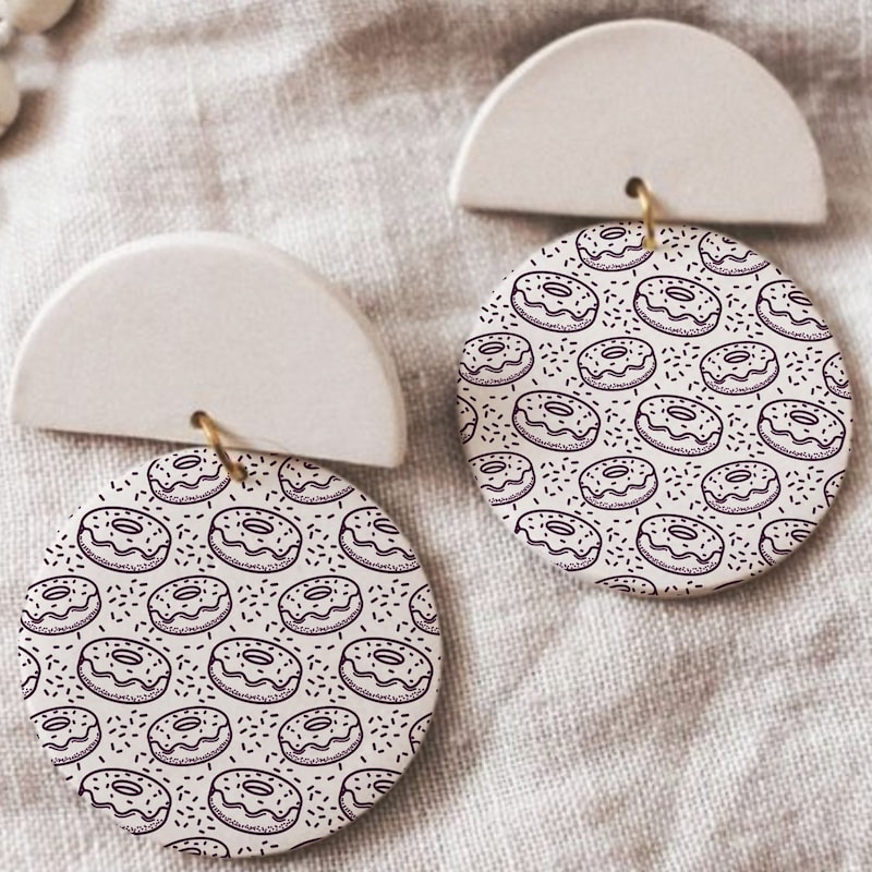 Silk Screen Polymer Clay - Etsy