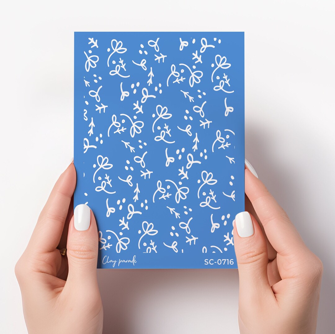 Silk Screen / Silkscreen / Silk Screen for Polymer Clay / Silk Screen ...