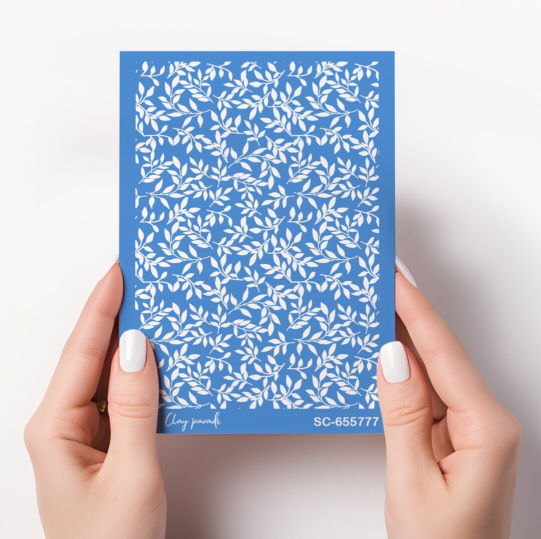 Silk Screen / Silkscreen / Silk Screen for Polymer Clay / Silk Screen ...