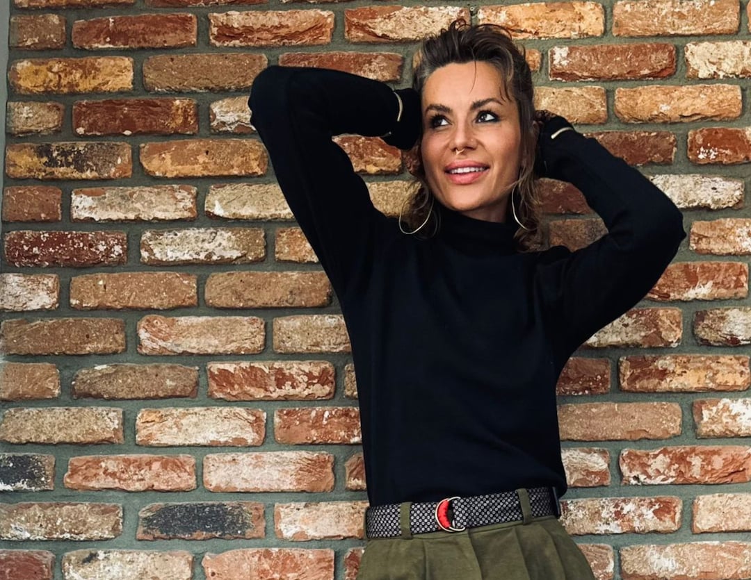 Black Ribbed Turtleneck With Long Sleeves for Women | Fitted Cotton ...