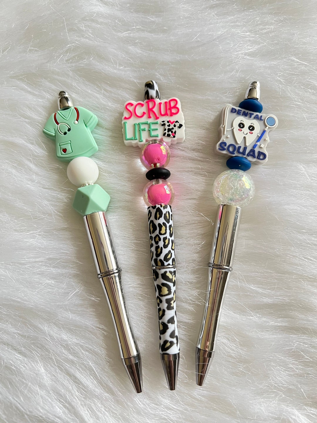 Beaded Ink Pen/medical Pen/dental Squad Pen/nurse/gifts for Her/gifts ...