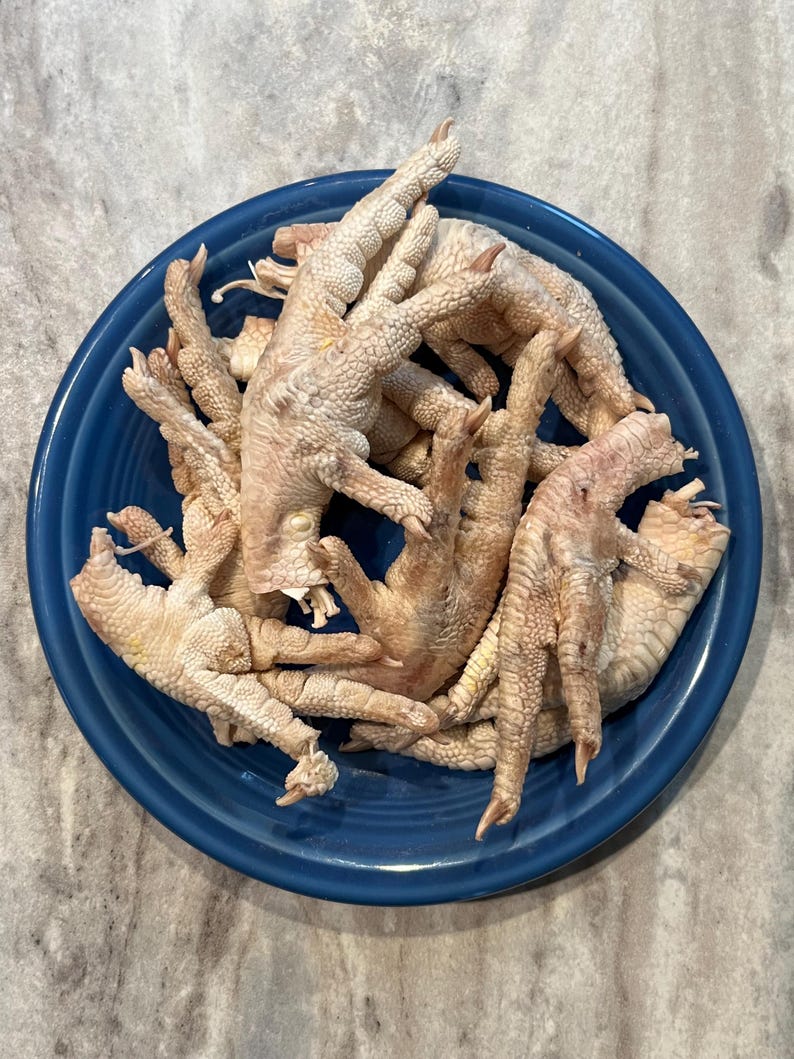 Freeze Dried Chicken Feet for Dogs - Etsy