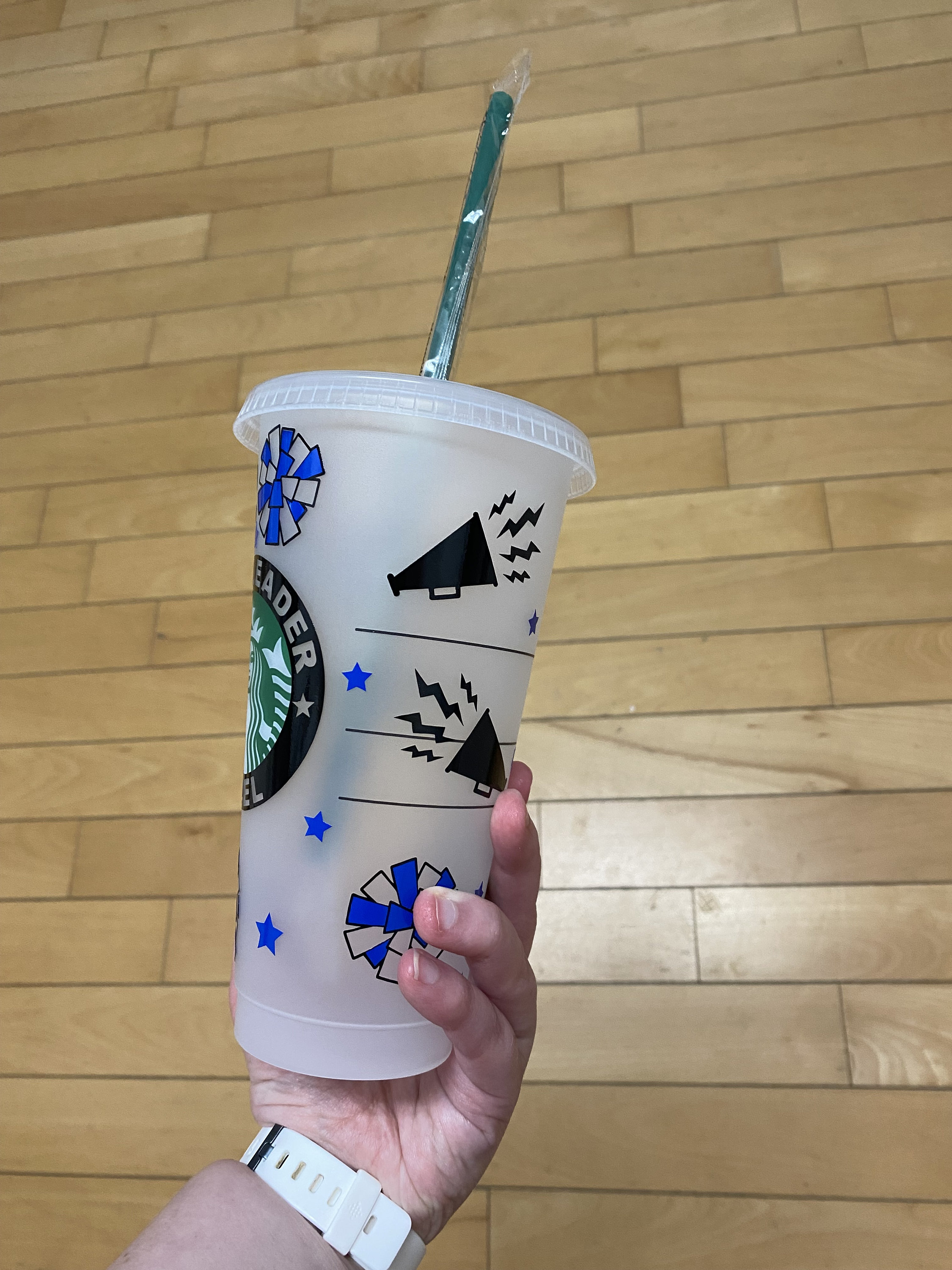 Cheerleader Starbucks Cup Cheer Cup Cheerleader Starbuck - Etsy