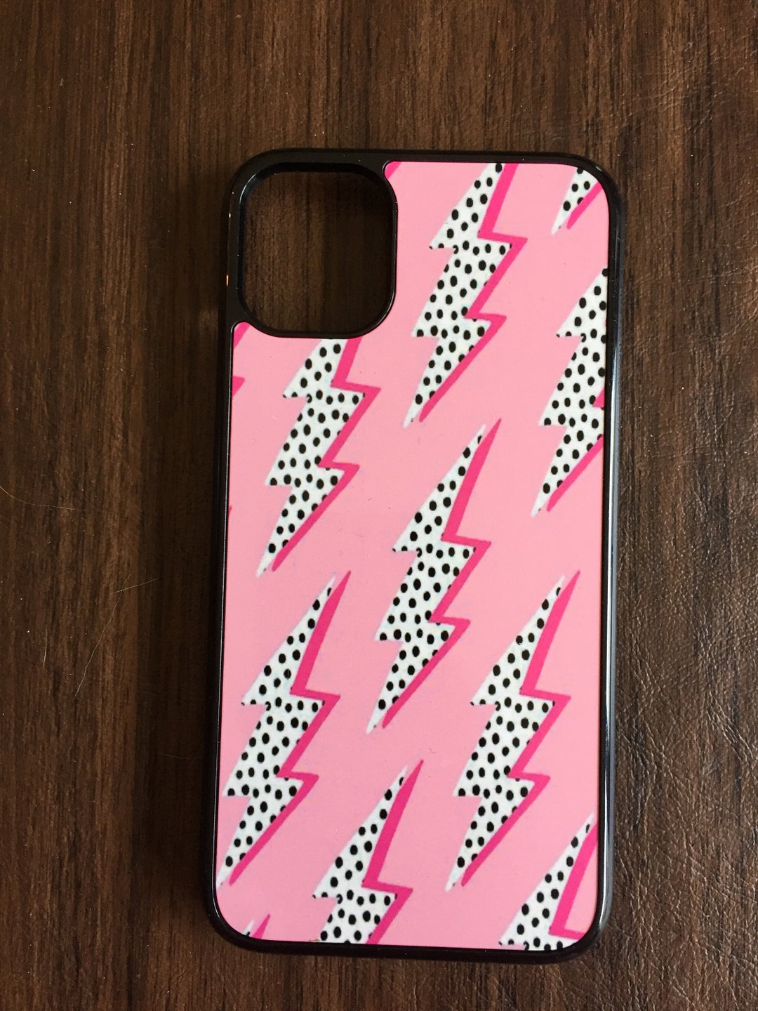Vintage Lightning Bolt Phone Case, iPhone 12, iPhone 12 Pro, iPhone 11 ...