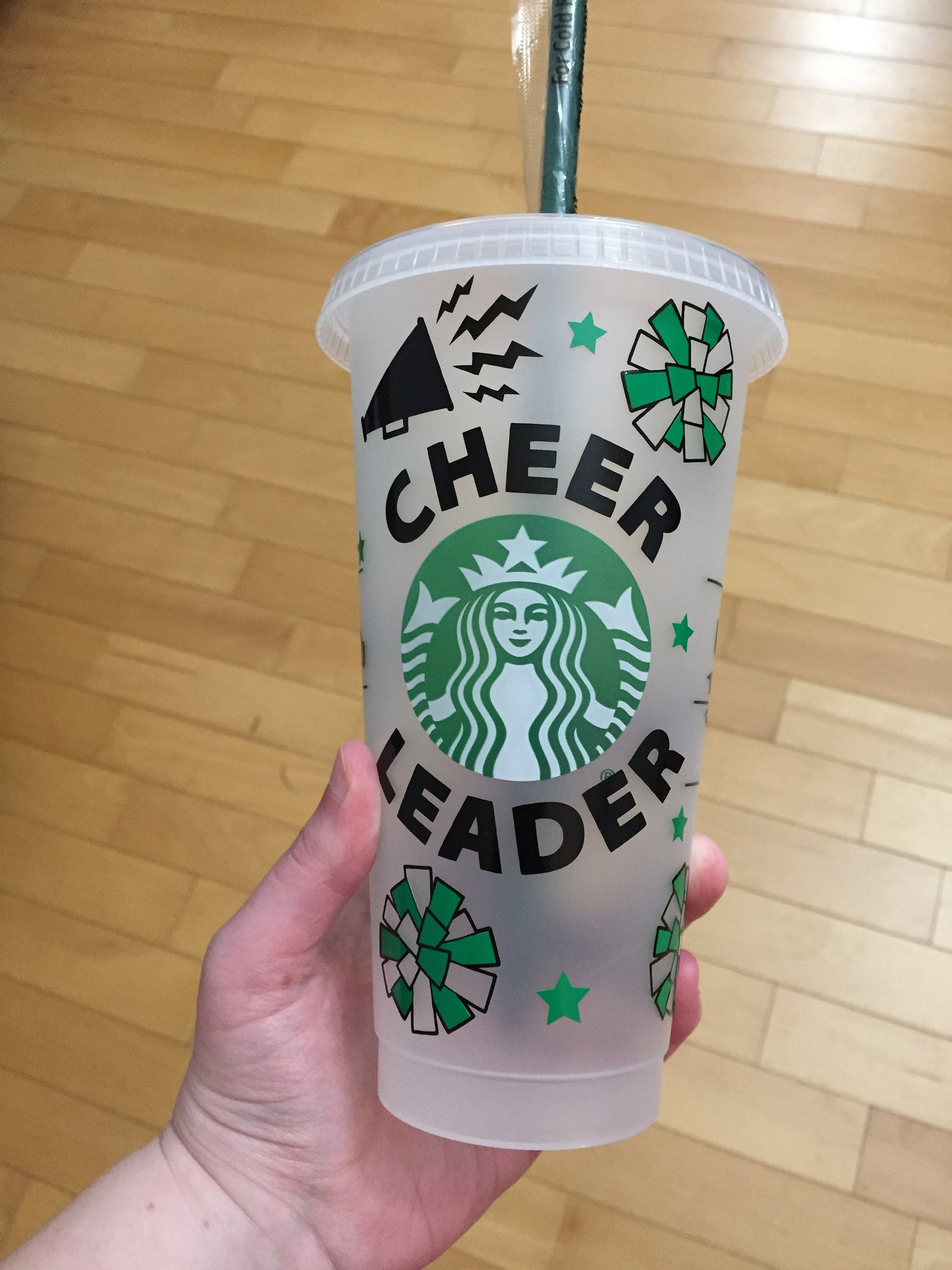 Cheerleader Starbucks Cup Cheer Cup Cheerleader Starbuck - Etsy