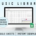 Music Collection Spreadsheet | Library for Vinyl, Tape and CD | Google ...