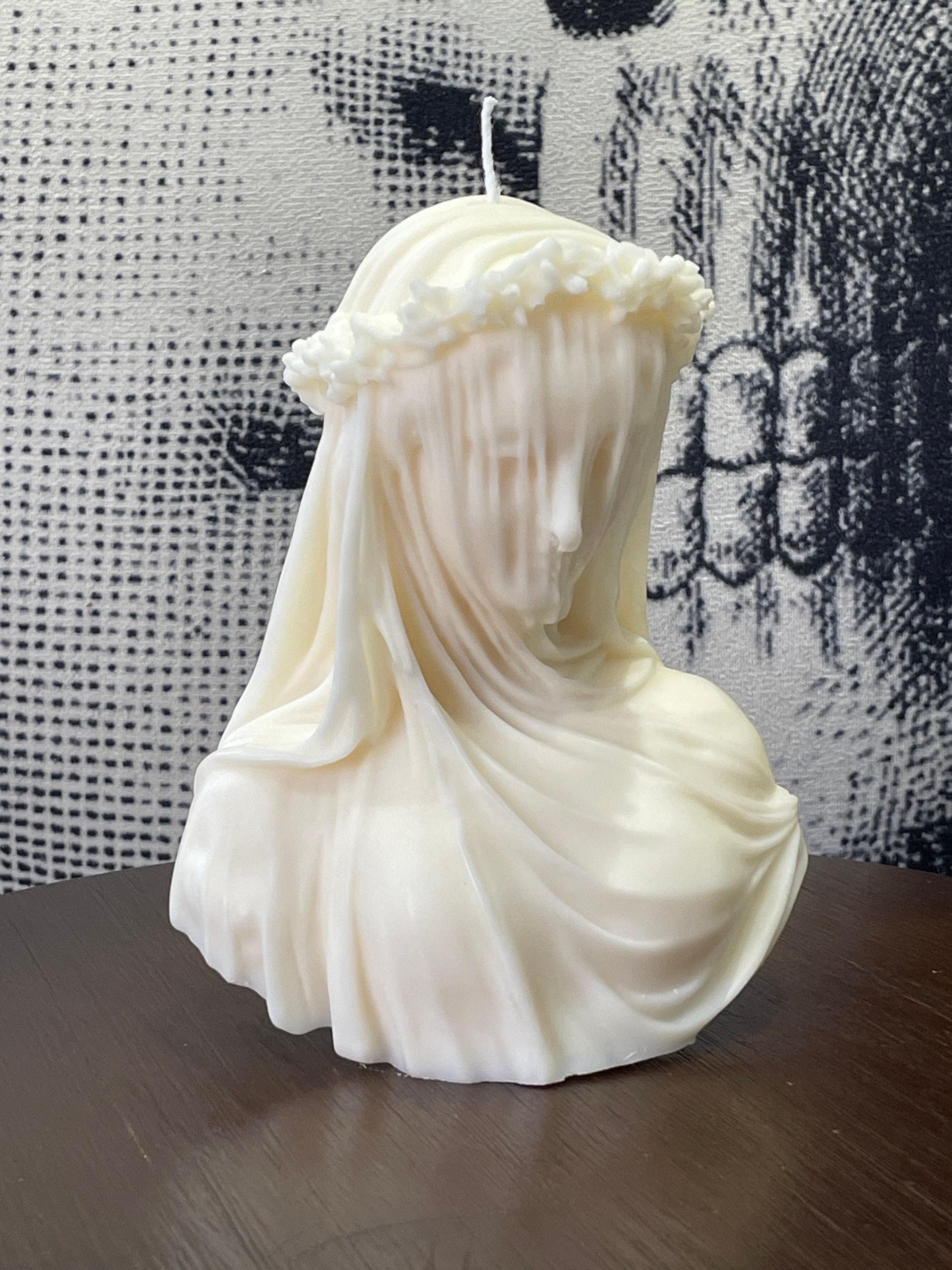 Mausoleum Collection- Veiled Lady Sculpture, Medusa, Bride of Death ...