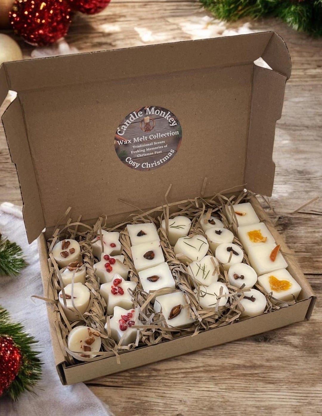 Cosy Christmas Soy Wax Melt Gift | Botanicals | Hand Made in My Kitchen ...