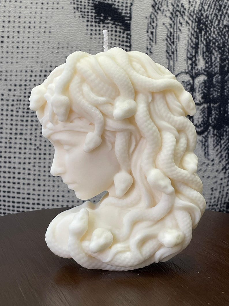 Mausoleum Collection- Veiled Lady Sculpture, Medusa, Bride of Death ...