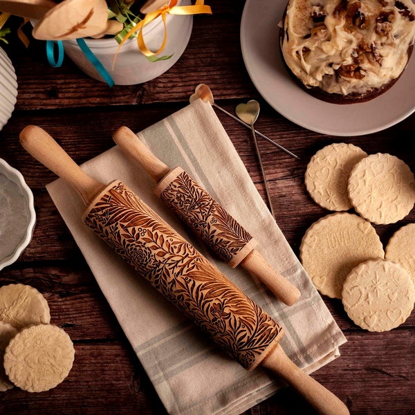 Carved Rolling Pin - Etsy