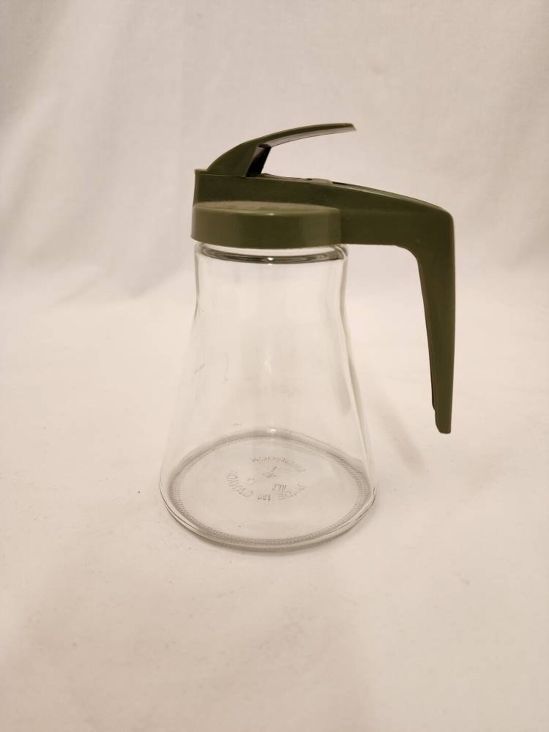 Androck Table Syrup Dispenser, Made in Canada, Olive Green Lid - Etsy