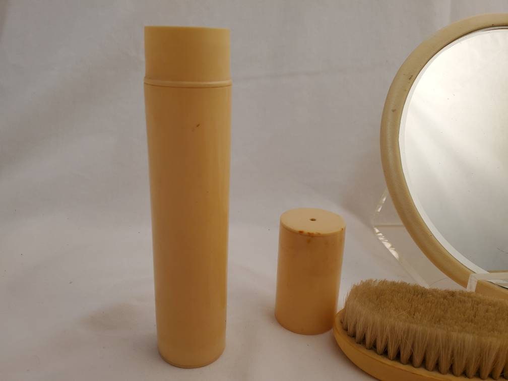 Vintage Bakelite Art Deco Dresser Set 8 Piece Set - Etsy