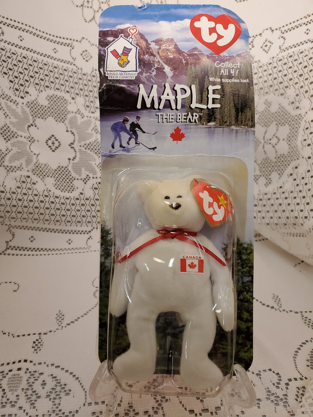 Ty Beanie Baby, Maple Bear - Etsy