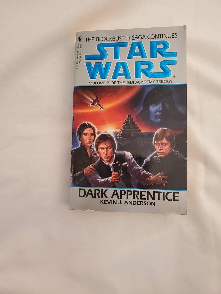 Star Wars Dark Apprentice Soft Cover Book - Etsy UK