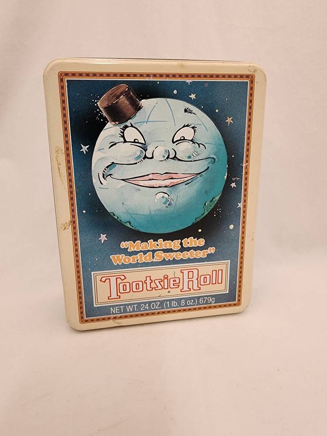 Tootsie Roll Tin Making the World Sweeter - Etsy