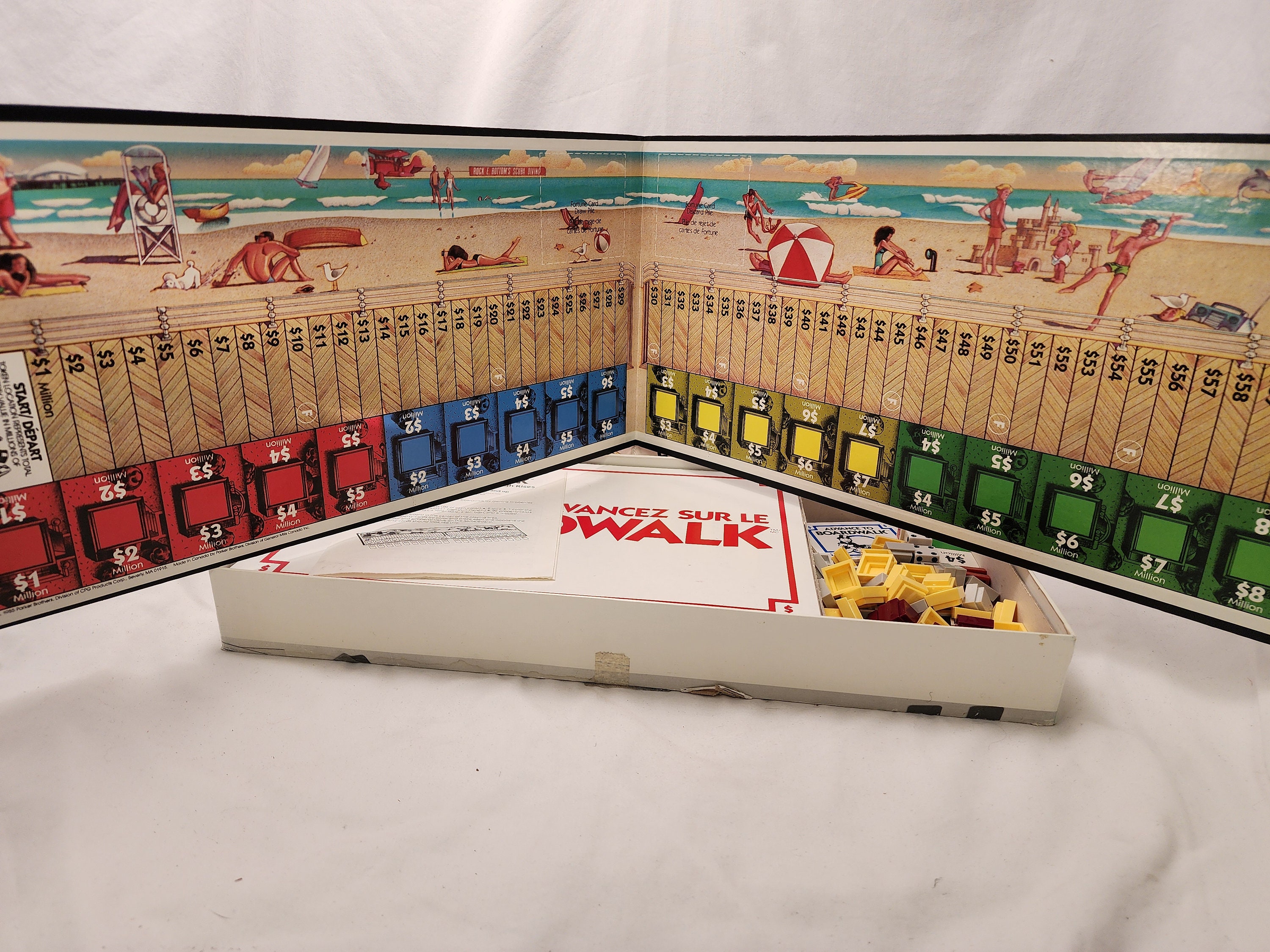Advance to Boardwalk Game, Board Game, Monopoly Spin-off - Etsy