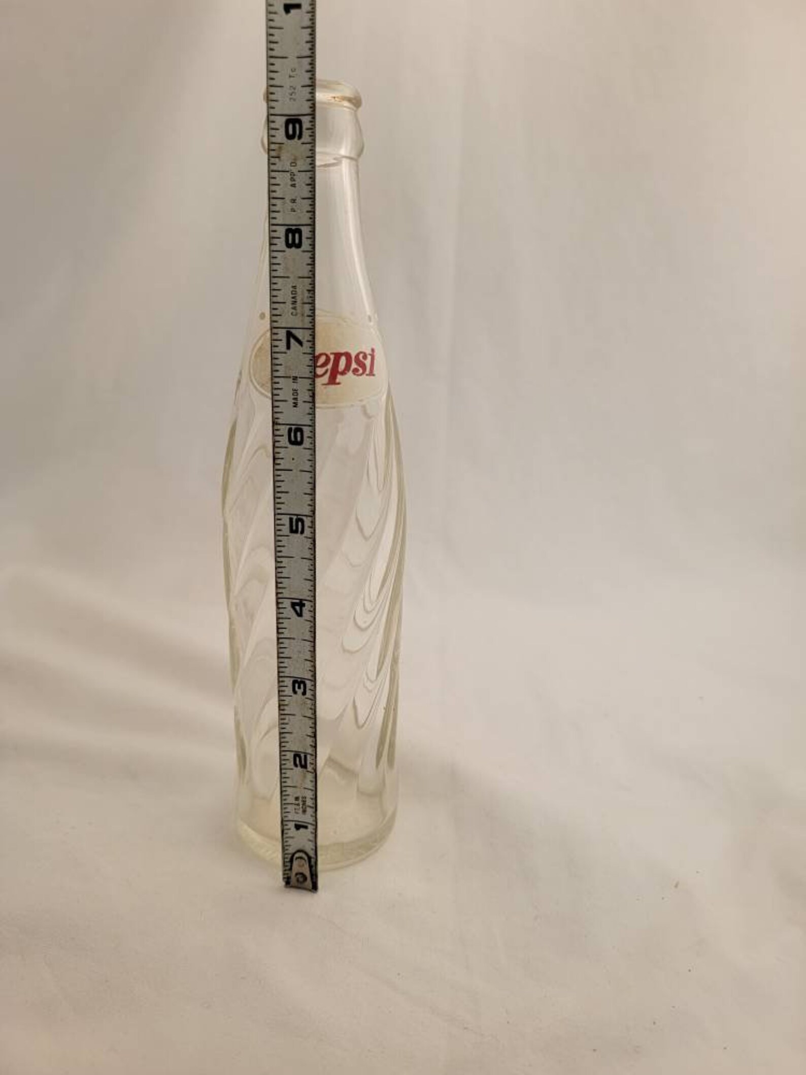 Vintage 1966 Pepsi Cola Bottle Empty No Lid - Etsy